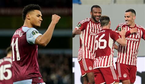 Conference League Aston Villa Amassa Ajax E Olympiacos Faz O