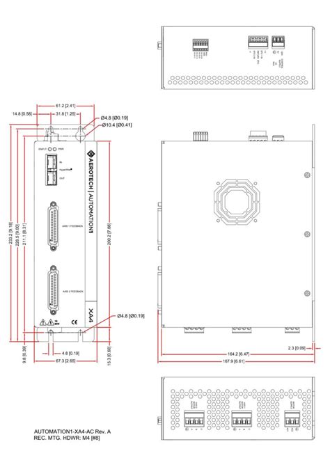 Automation1 Xa4 1 2 Or 4 Axis Pwm Servo Drive Aerotech