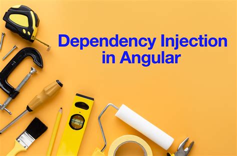 angular dependency injection we all know the standard approach on