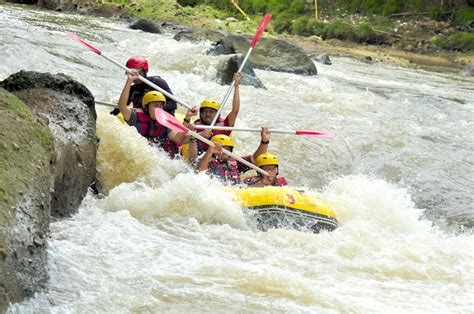 Premium Photo Arym Rafting In Indonesia