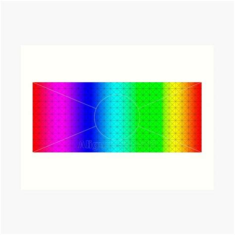Alignment Grid Art Print By Phoenixmx00 Redbubble