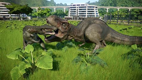Jurassic World Evolution Tyrannosaurus Rex Makequick