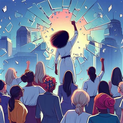 Breaking The Glass Ceiling A Day To Inspire Women To Shatter Bar Stock