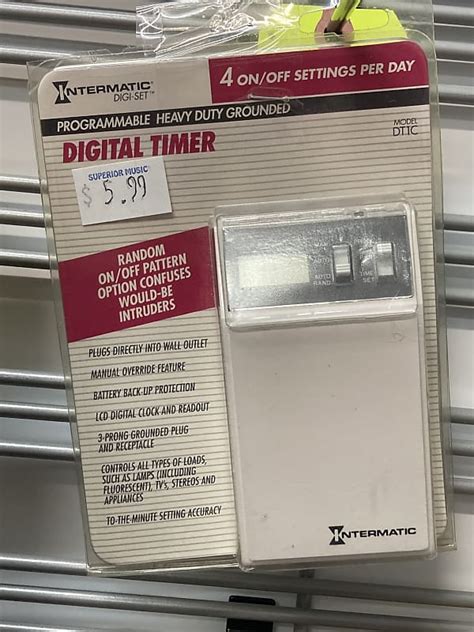 Intermatic Digital Timer Reverb