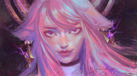 Artstation Yae Miko