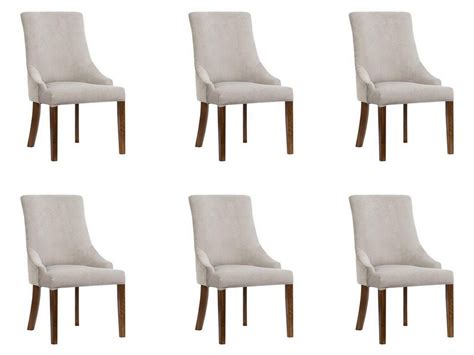Jvmoebel Stuhl 6x Designer Stuhl Set Stühle Komplett Lehn Sitz Lounge