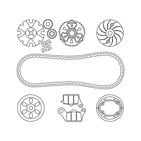 5 Cvt Parts Stock Vectors And Vector Art Shutterstock