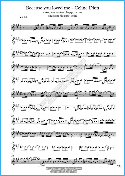 Music Score And Backing Trackplayalong Of Because You Loved Me By