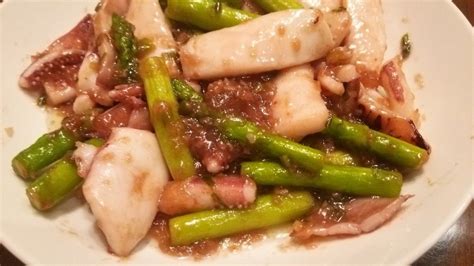 イカとアスパラの中華炒め By とんかつだいすき 【クックパッド】 簡単おいしいみんなのレシピが365万品