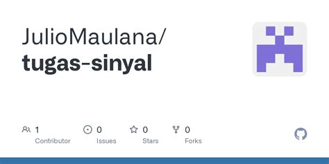 Github Juliomaulana Tugas Sinyal