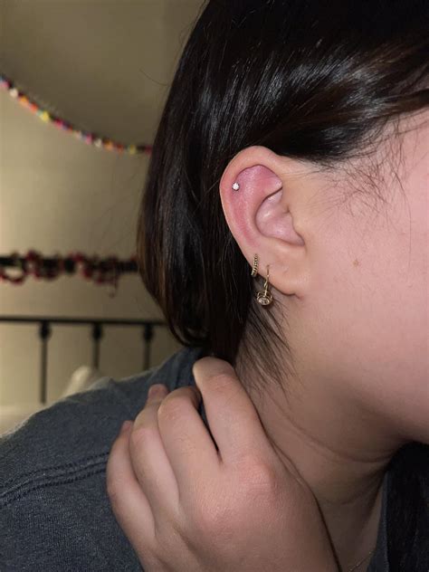 Does The Position Of My Helix Look Okay With My Anatomy Will It Look Good With A Hoop R Piercing