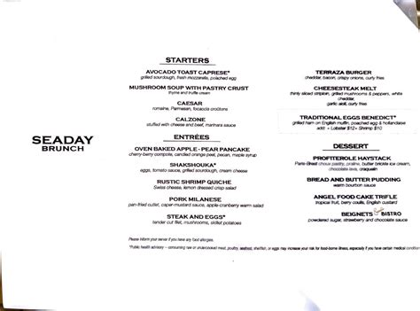 Carnival Panorama 8 Day Menu Carnival Cruise Lines Cruise Critic