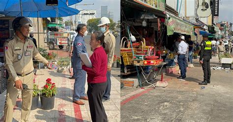 អាជ្ញាធរខណ្ឌទួលគោក ទុកពេល៧ថ្ងៃដល់អាជីករលក់ដូររំលោភចិញ្ចើមផ្លូវ