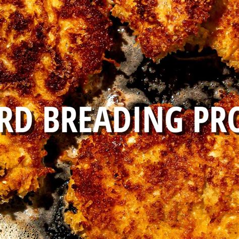 Breading 101 Standard Breading Procedure
