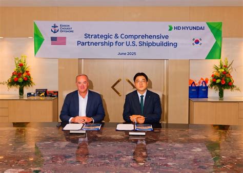 Hd Hyundai Partners With Edison Chouest To Build Containerships In The