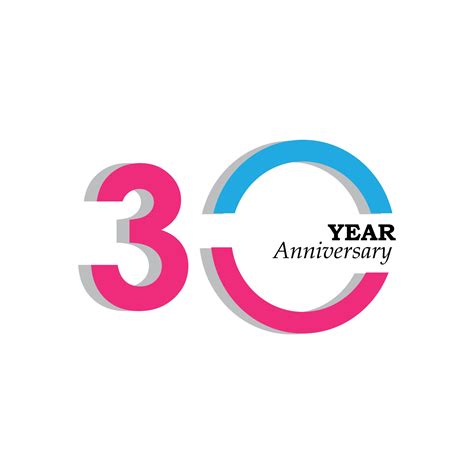 30 Year Anniversary Color 30 Year Wedding Anniversary 30th Years