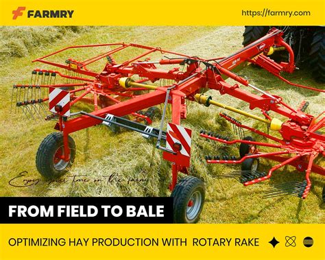 From Field to Bale — Optimizing Hay Production with Rotary Rake | by Farmry.com | Jun, 2024 | Medium