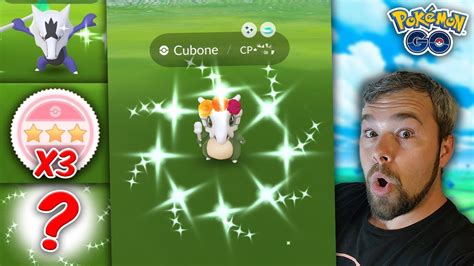 Shiny Cempasúchil Crown Cubone Hunt 3 Rare Hundos Caught Pokémon Go