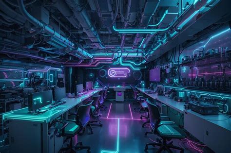 Premium Ai Image Digital Quantum Realm