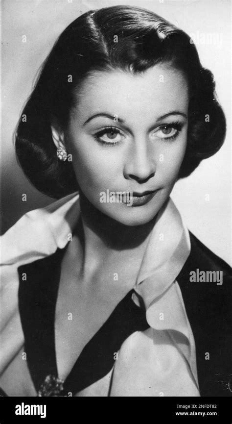 Undated Portrait Of Indian Born British Actress Vivien Leigh Ap