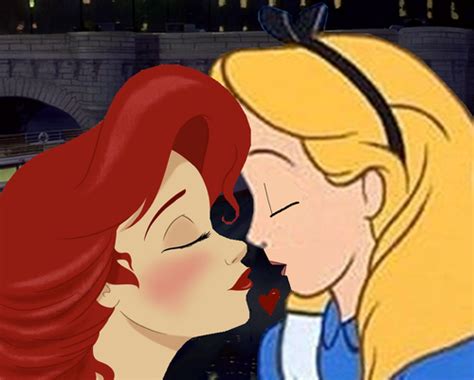 Ariel And Alice Disney Crossover Fan Art Fanpop