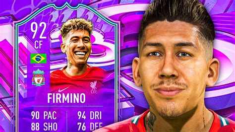 5⭐5⭐ Bobby 🤩 92 Fut Birthday Firmino Player Review Fifa 22 Ultimate