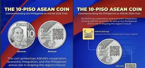 Bsp To Launch 10 Piso Asean Coin In January 2026
