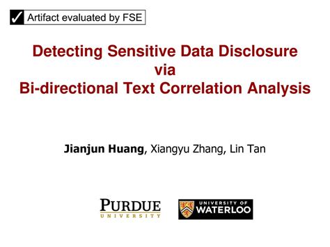 Jianjun Huang Xiangyu Zhang Lin Tan Ppt Download
