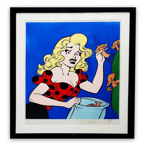 Sold At Auction Al Capp Pencil Signed Pop Art Screenprint Lil Abner