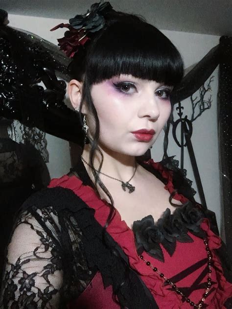 My Vampire Princess Make Up And Hair For My Vampire Soirée Themed