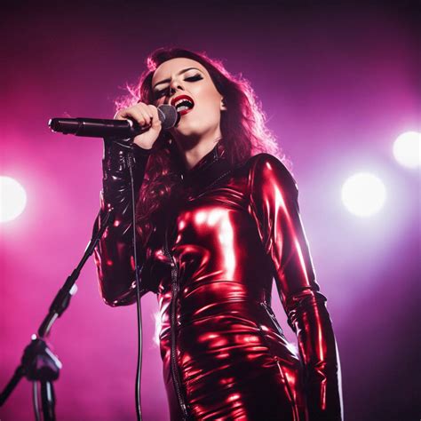 Female Rock Star Wearing Latex 3 By Danielfincannon On Deviantart