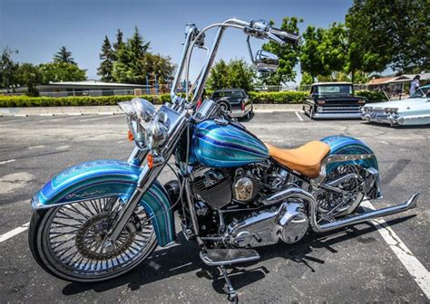 Harley Chicano Style Softail Harley Davidson Bikes Harley Softail