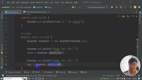 Java Oop 01 Thực Hành Class Và Object Youtube