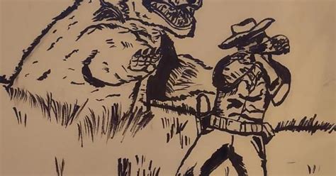 Cryptid Inktober Day 1 Skunk Ape Album On Imgur