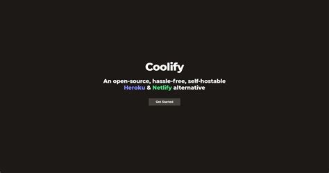 Coolify App Reviews Features Pricing Download AlternativeTo