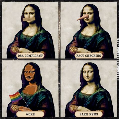 Scienza Coscienza On Linkedin Politically Scorrect Mona Lisa Ue