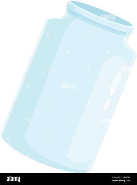 Glass Jar Waste Icon Cartoon Vector Sorting Ecology Bottle Trash Sort
