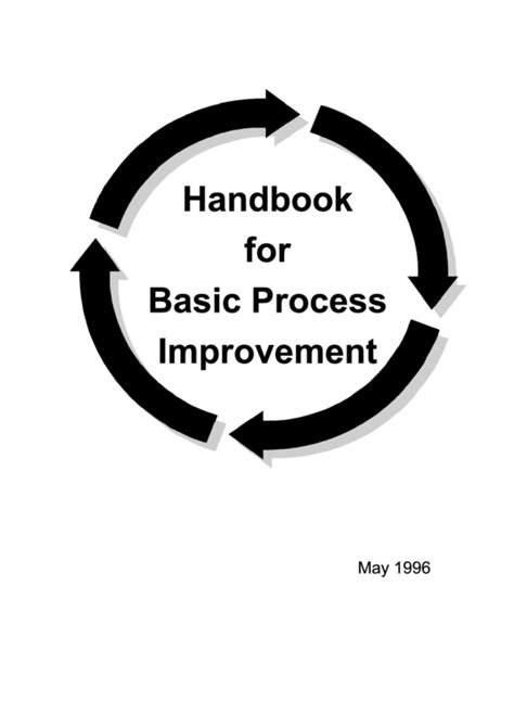 Handbook For Basic Process Improvement Printable Pdf Download