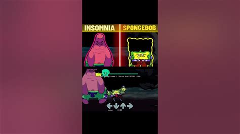 Fnf Spongebob Insomnia Hypnos Lullaby Shorts Spongebob Patrick