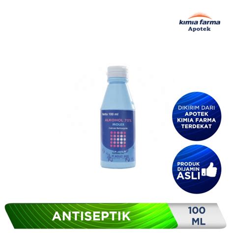 Jual Alkohol 70 Molex 100 Ml Jakarta Barat Kimia Farma Apotek