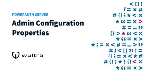 Powerauth Server Admin Configuration Properties Wultra Developer Portal