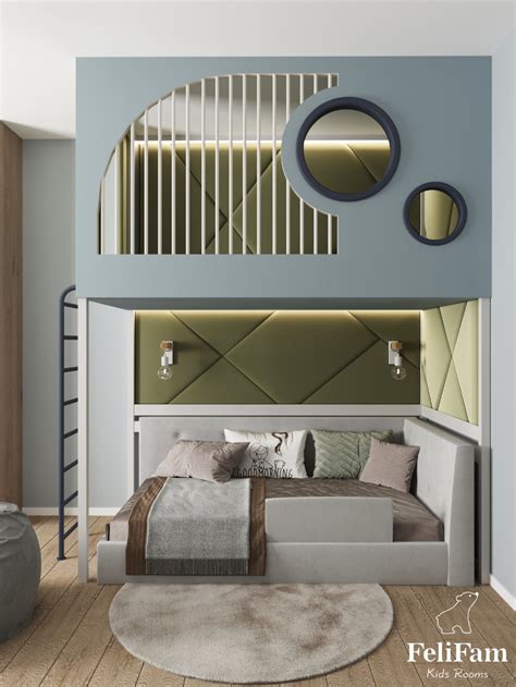 Пастельний блакитний дизайн для хлопчика ідеальна кімната для молодшого