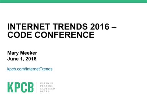 2016 Internet Trends Pdf