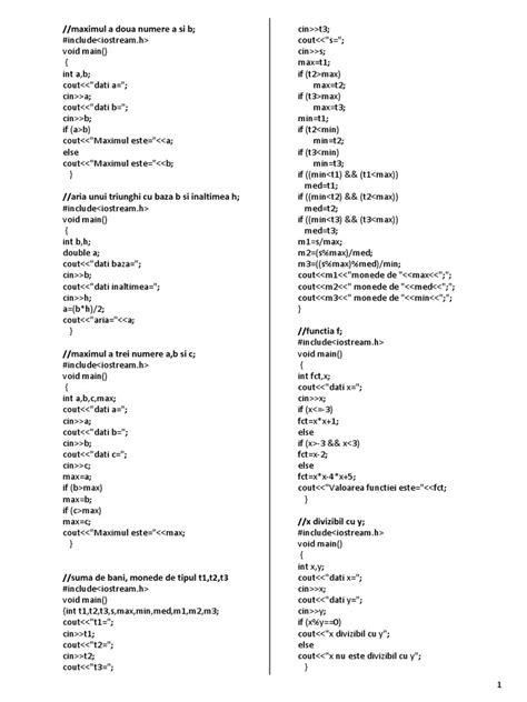 Probleme Rezolvate C Clasa A Ix A Pdf C Object Oriented Programming