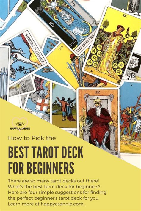 How To Choose A Tarot Deck For Beginners The Tarot Professor