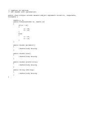 Ellipse Java Complete All Methods Add JavaDoc With Explanations