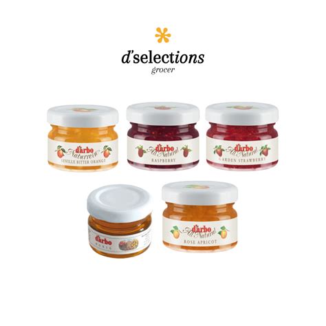 Darbo Mini Jar Jam 28g Assorted Shopee Malaysia