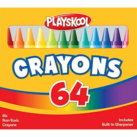 Playskool Crayons 64 Ct