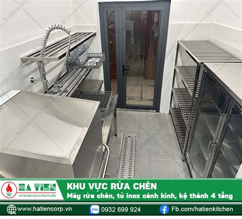 Thiết Kế Thi Công Bếp Nhà Hàng Hương Lúa Signature Quận 3