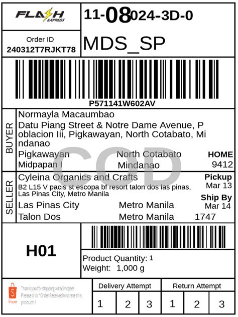 Waybill Format Pdf